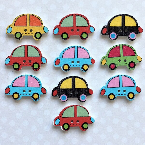 Car Buttons - Etsy