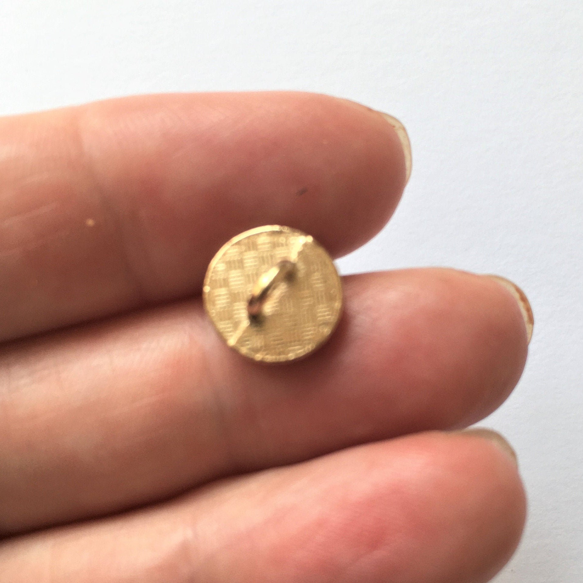 10mm METAL SCREW HEAD Style Buttons Screw Head Style Shank | Etsy UK