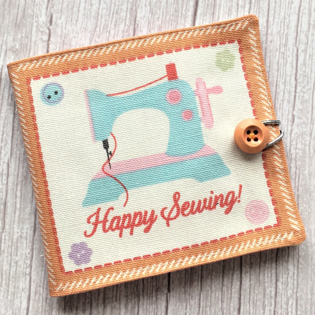 Large Needle Case, Retro Print Design, Handmade - Etsy