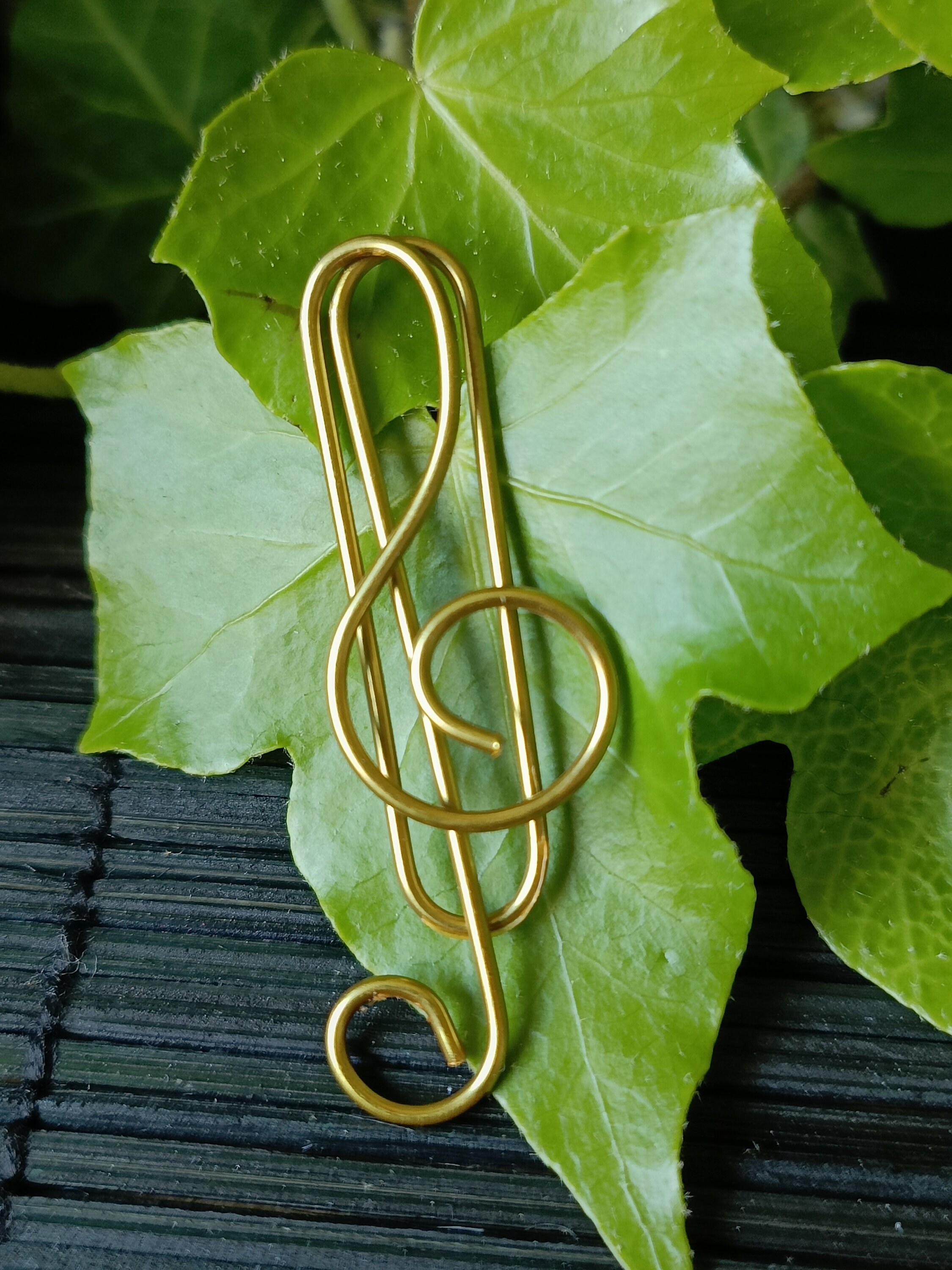 Treble Clef Paper Clips – Metallic Music Note Gift, Set of 10/20 - Etsy