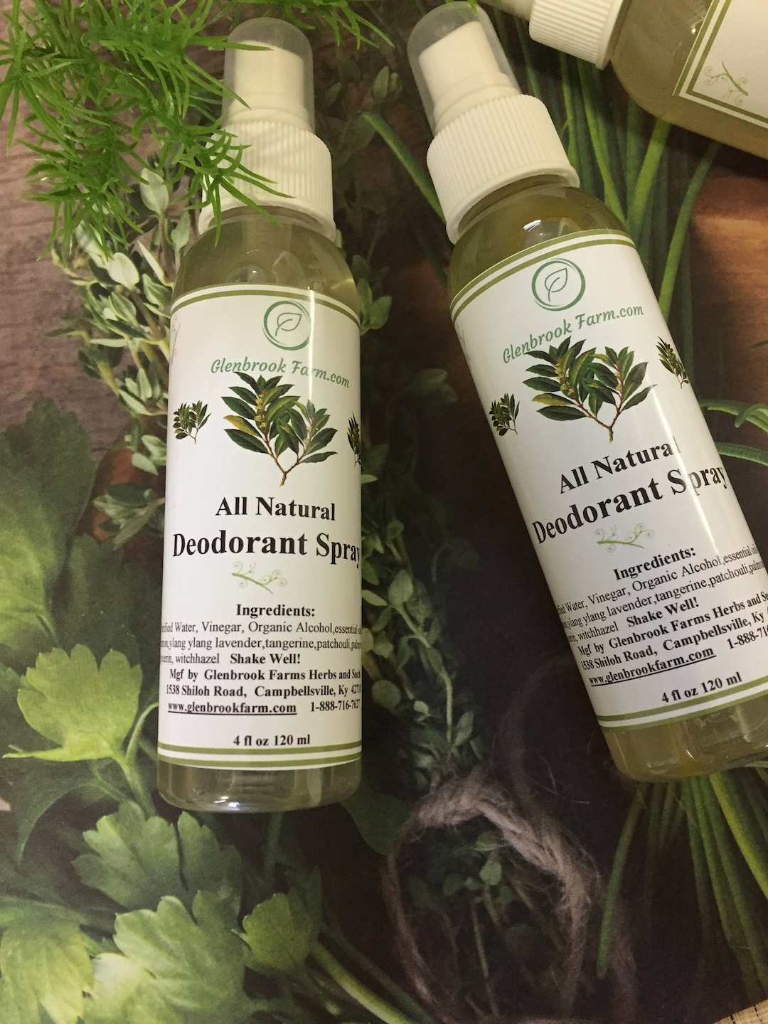 All Natural Spray Deodorant, Made With Pure Essential Oils,aluminum ...