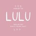 Lulu Handwritten Regular Font, Handwritten Font for Notes and Quotes ...
