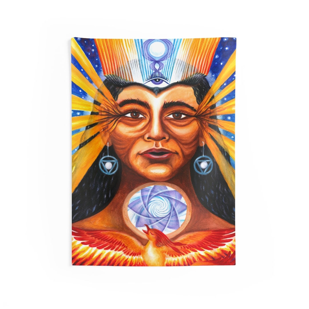 Tapestry ~ Truth Speaker ~ Visionary Art Wall Hanging - Etsy