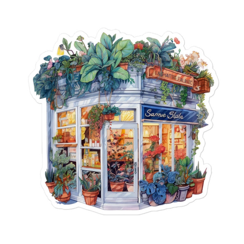 Restaurant Corner Sticker - Etsy