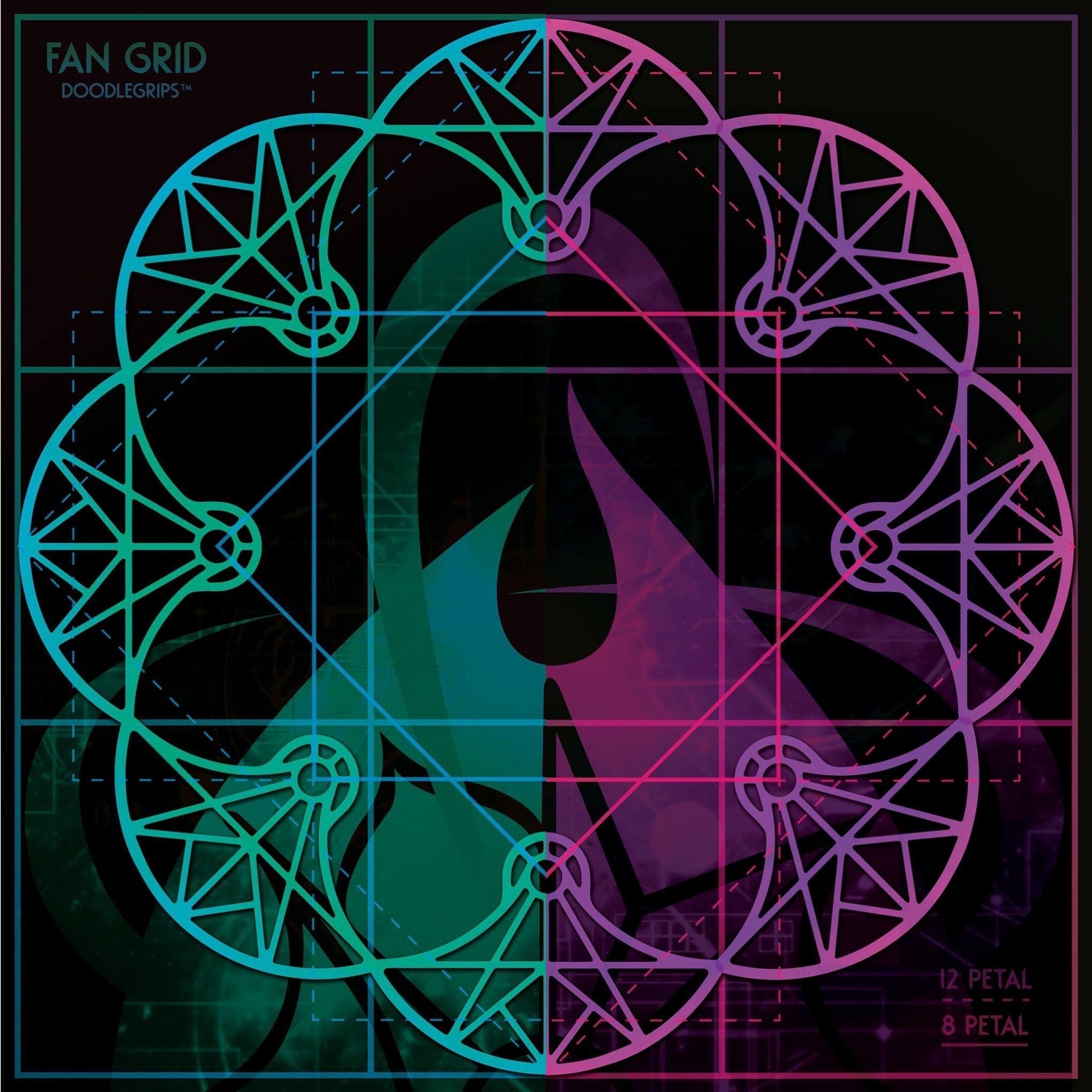 Fan Grid Tapestry - Etsy