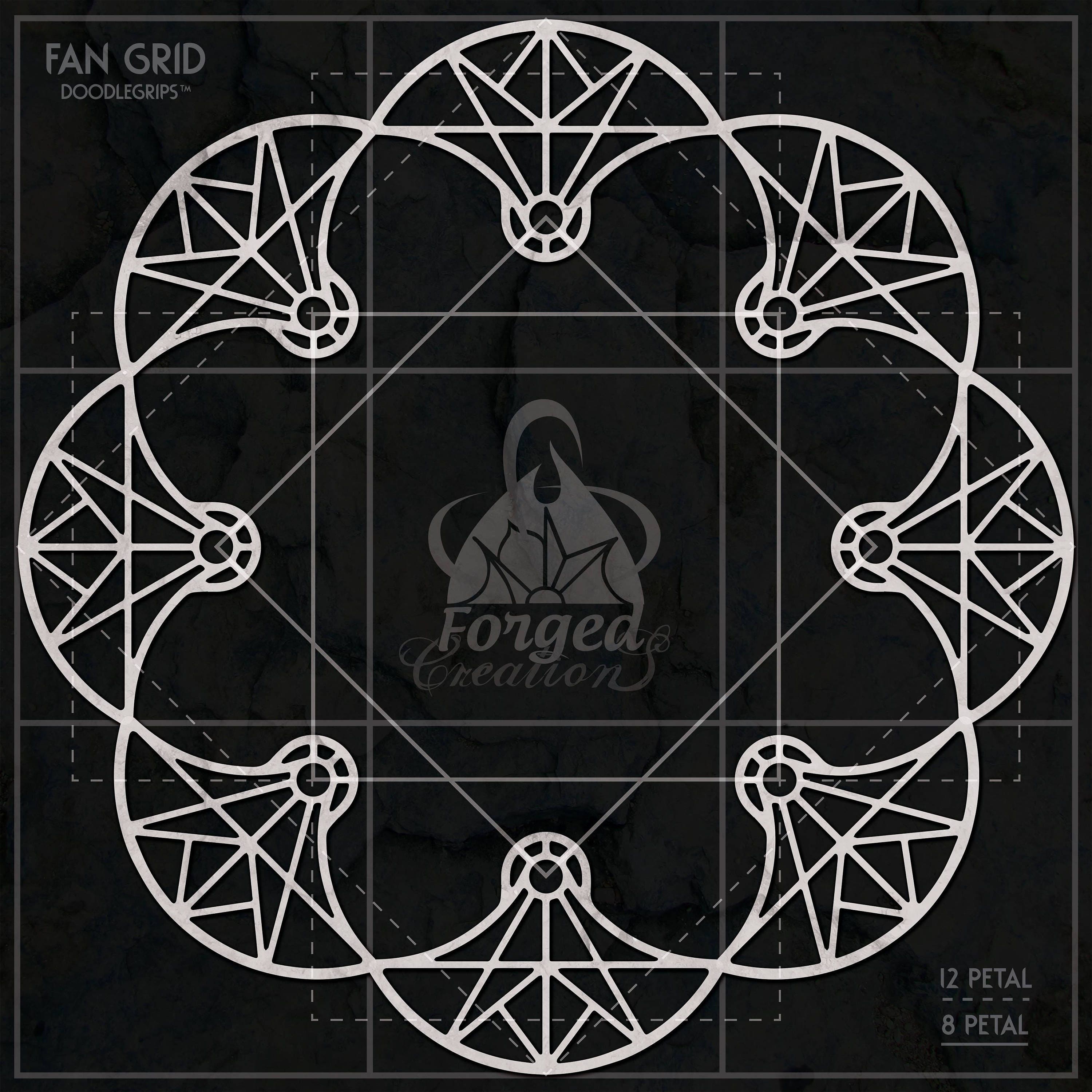 Fan Grid Tapestry - Etsy