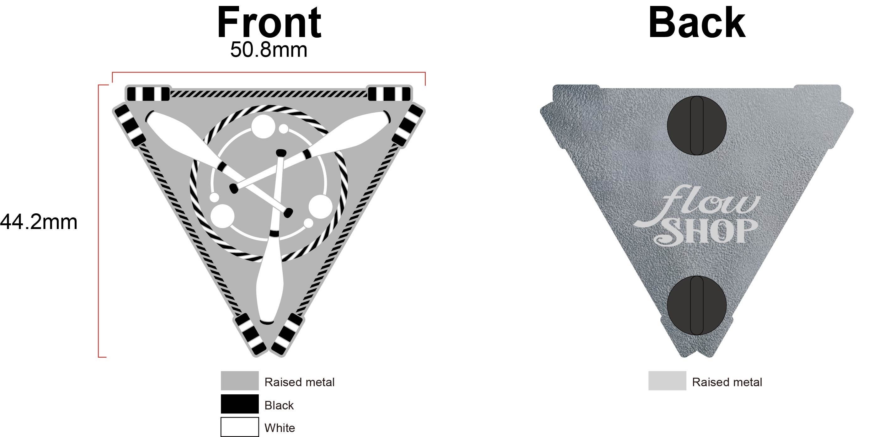 Reflective Triangle Prop Mandala - Etsy