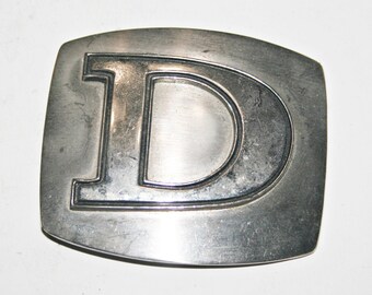 Letter D Belt Buckle - Etsy