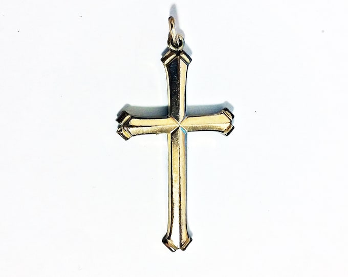 Antique Gold Filled Cross Pendant - Victorian Era - 1800s - Etsy