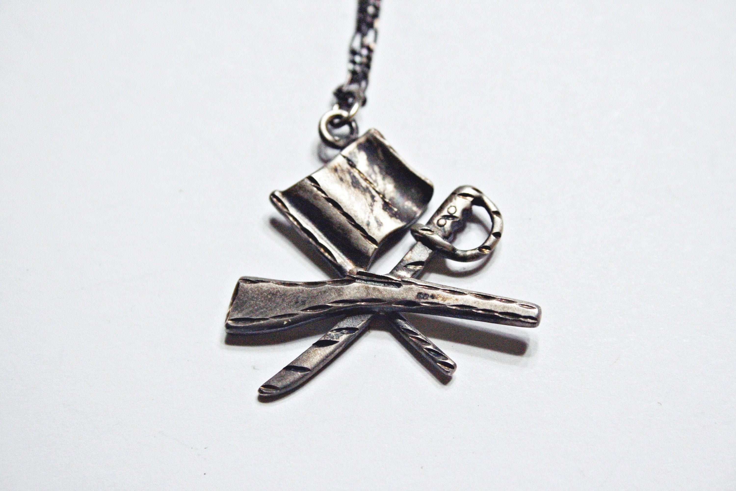 Vintage Sterling Silver Color Guard Sword Flag and Rifle - Etsy