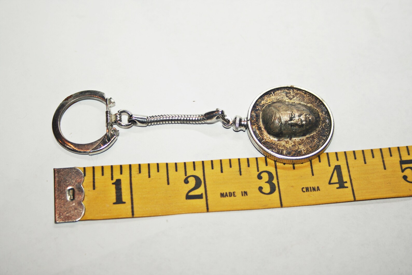 Vintage 1964 John F Kennedy Silver Half Dollar Key Chain - Etsy Hong Kong