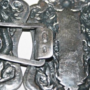 Vintage Chinese Silver Wedding Belt Buckle - Etsy