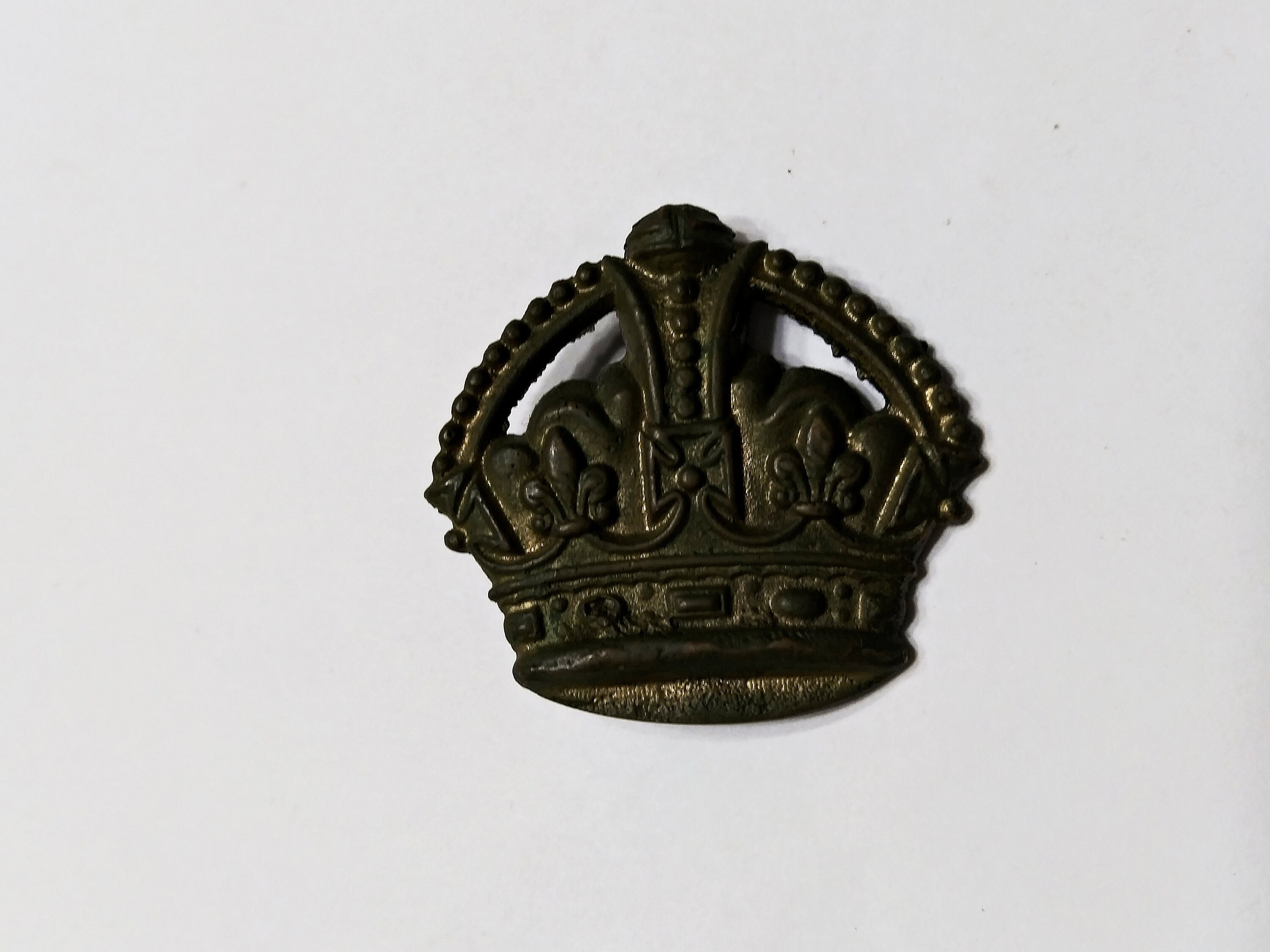 Large WWI British Major Rank Badge Imperial King's Crown | Etsy