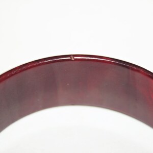Antique Black Cherry Bakelite Bracelet Art Deco Plastic Cuff Bracelet ...