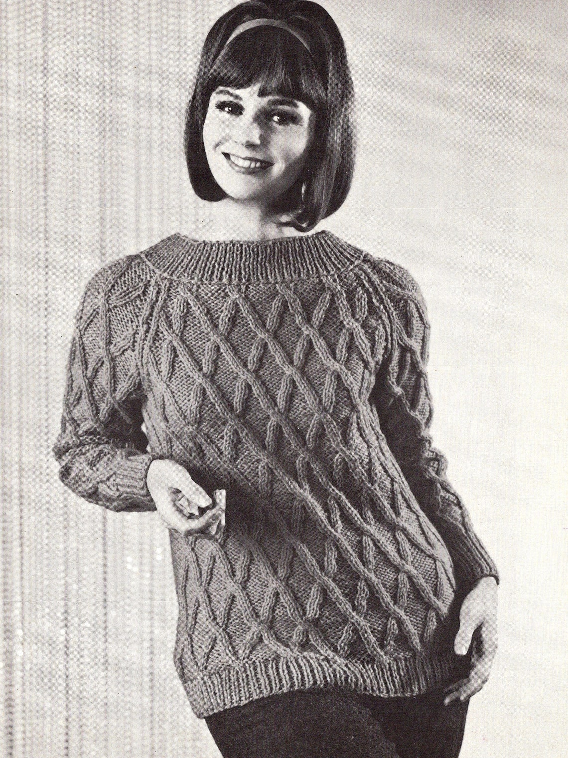 1960s Knitting Pattern Book 36-page Sixties Knitting Crochet Patterns ...