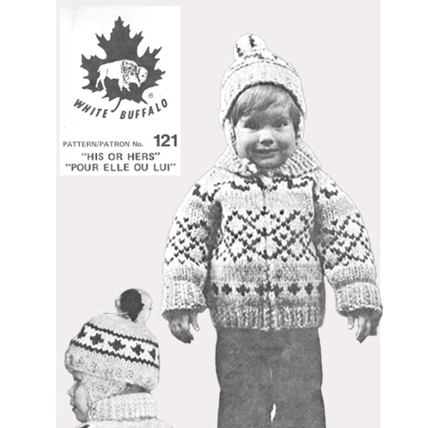 White Buffalo Knitting Pattern - Etsy