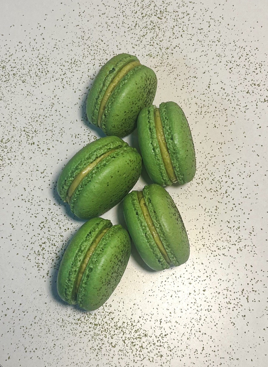 6-12 French Macaron Box Matcha Macaron Macaroons Gift - Etsy