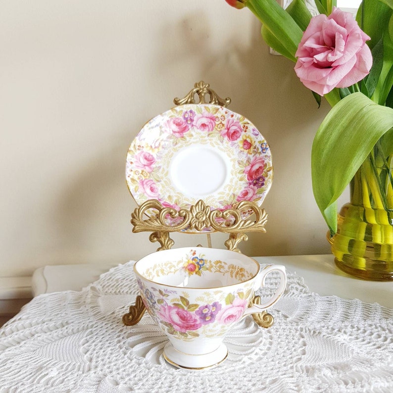 Royal Albert-serena Lady Cup and Saucer Edition 839329 - Etsy