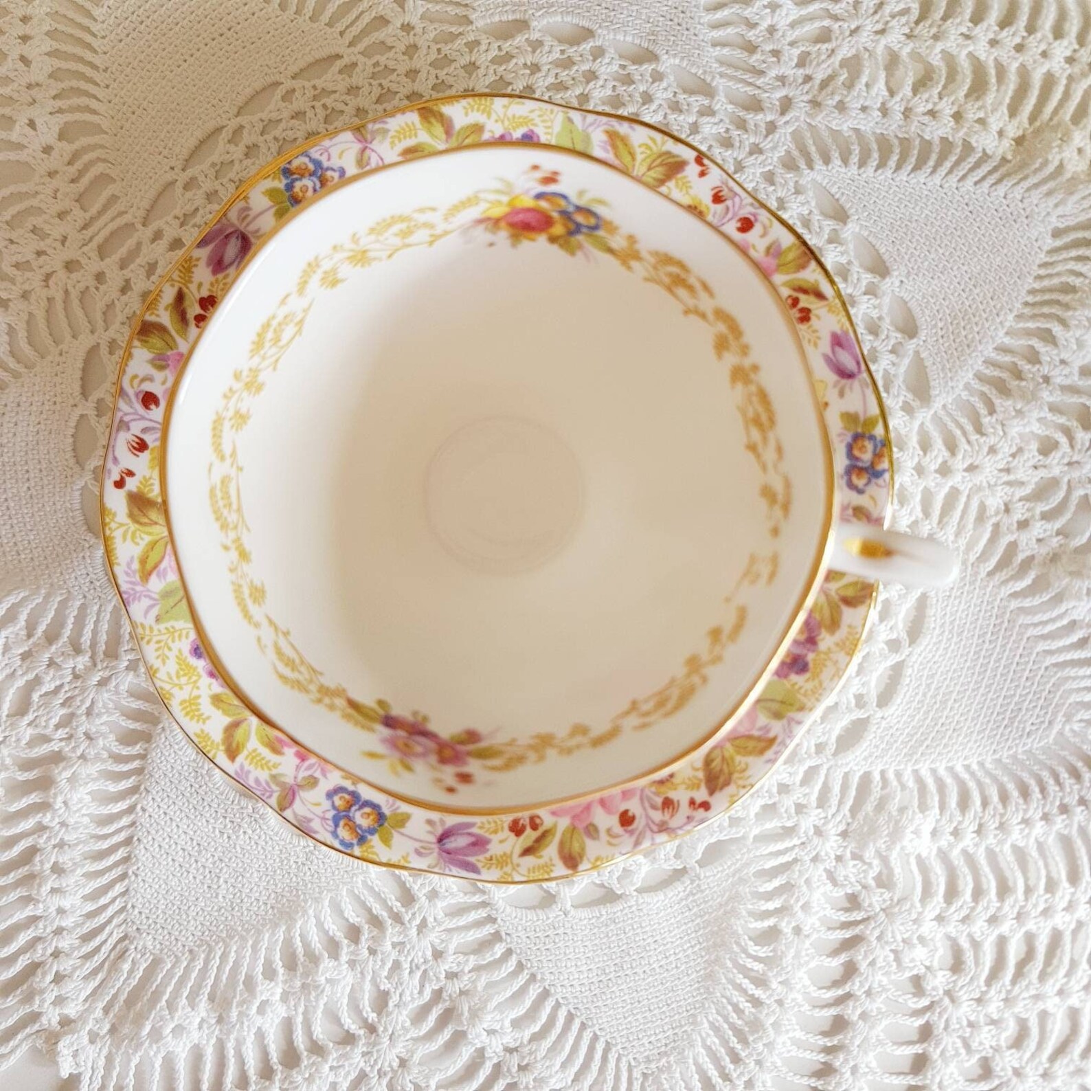 Vintage Royal Albert Serena Lady Cup & Saucer – Fine English China ...