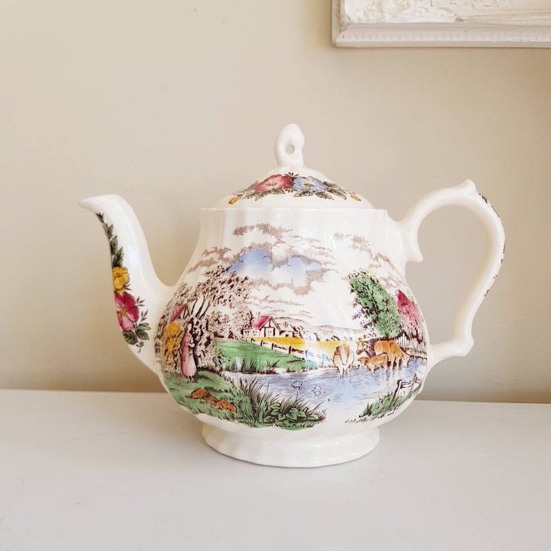 Sadler Teapot - Etsy