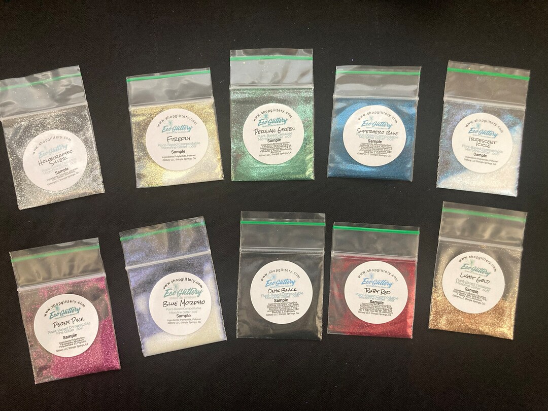 Sample Set - Eco-friendly Biodegradable Cosmetic Glitter - Makeup ...
