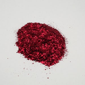 Ruby Red Mix Chunky Glitter Mix Glitter for Lip Gloss, Face, Body ...