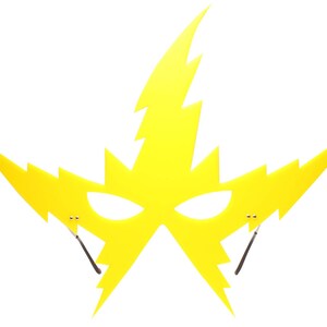 Electro Costume Cosplay Face Mask - Etsy