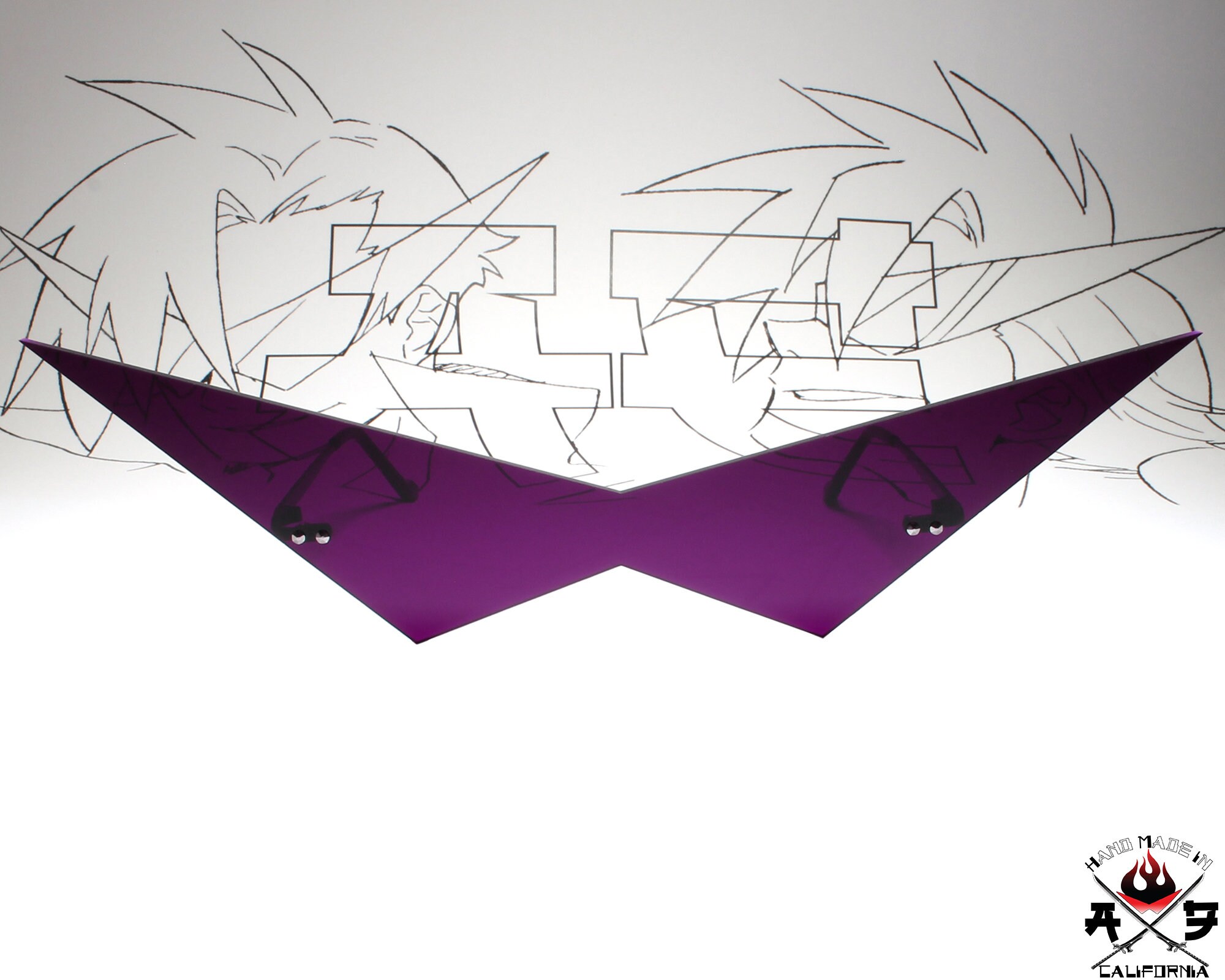 Pointy Cartoon Anime Manga Costume Cosplay Party Futuristic Eyewear ...