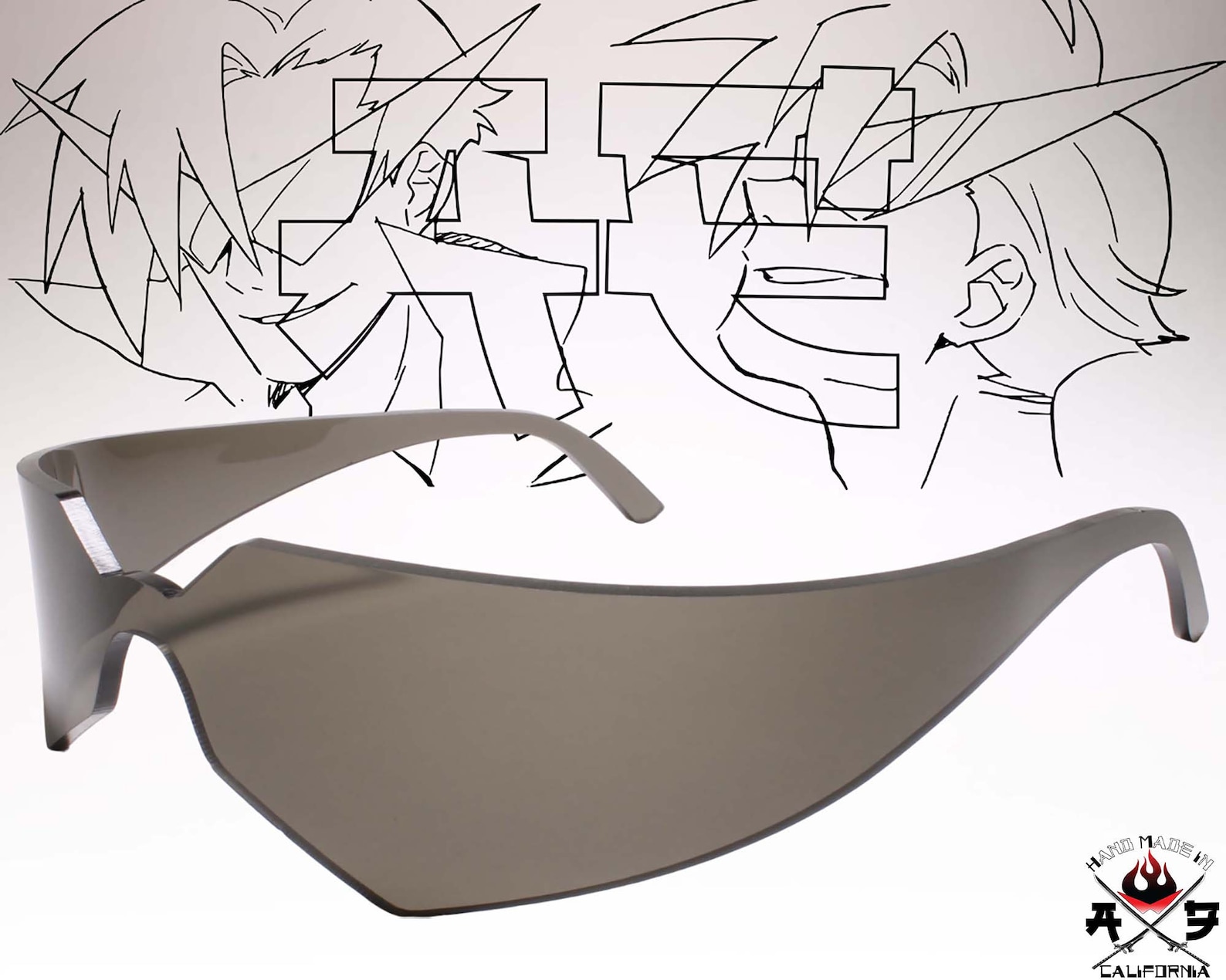 Kakyoin Inspired Costume Cosplay Visor Eyewear Sun Glasses - Etsy