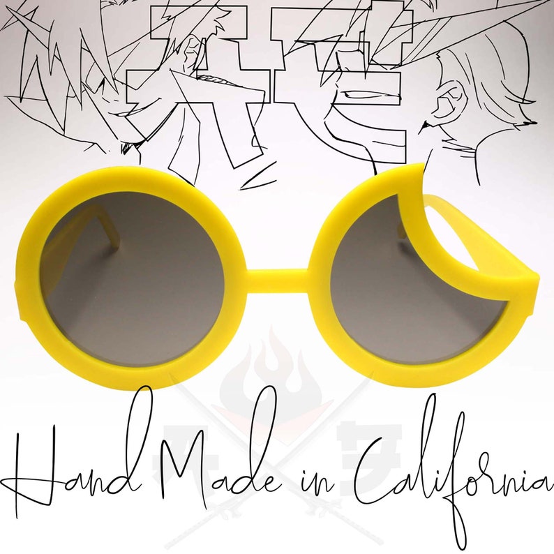 グズマ コスプレ サン＆ムーン メガネ - Etsy 日本