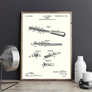 Set of 5 Patents Woodworking Patent Poster Set Bundle of 5 | Etsy