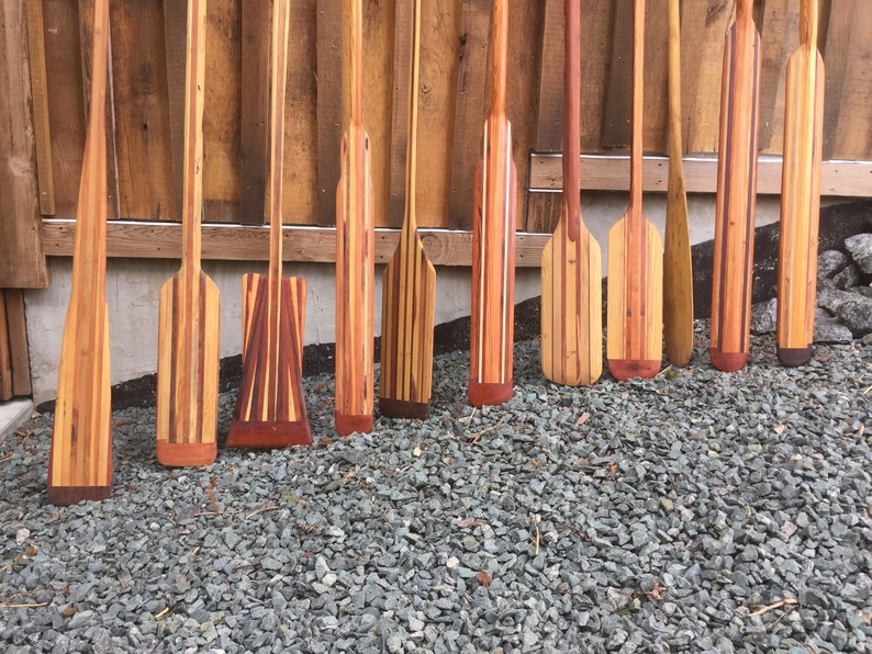 Remos de kayak de madera hechos a mano - Etsy México