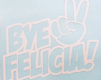 Bye felicia card | Etsy