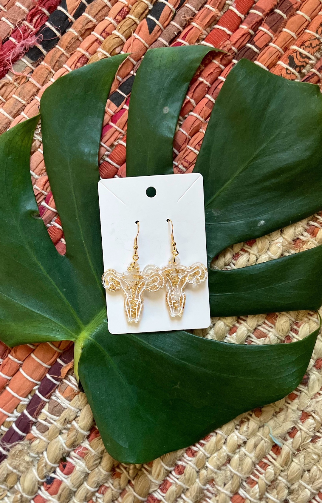 Gold Rhea Earrings— Goddess of Fertility - Etsy