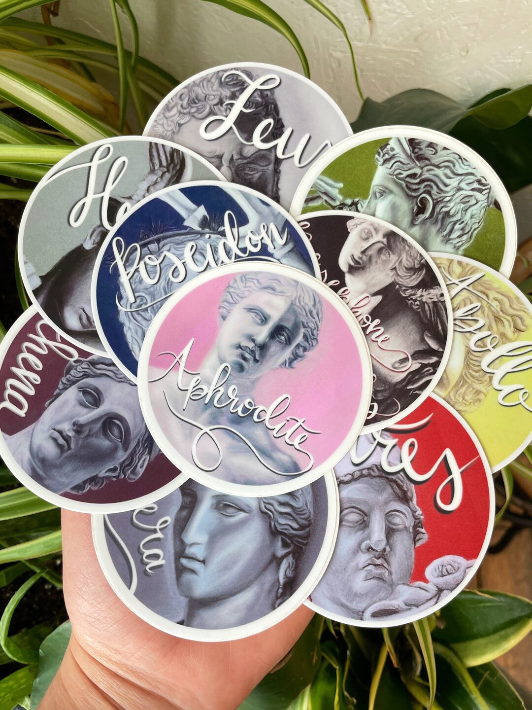 Greek/roman Mythology Stickers— 3x3” Decal - Etsy