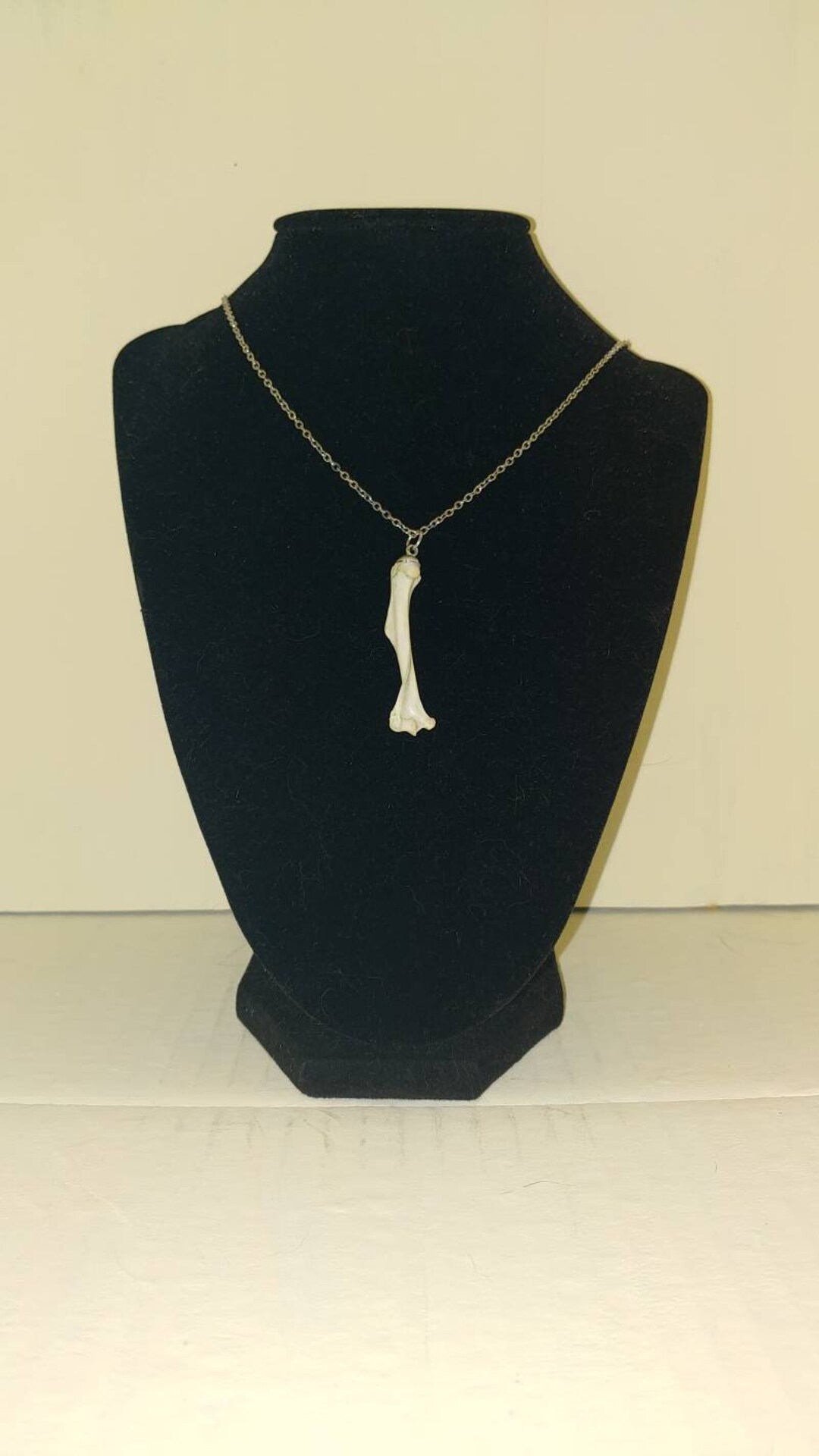 Squirrel Humerus Necklace; Real Animal Bone Necklace; Gothic Jewelry ...