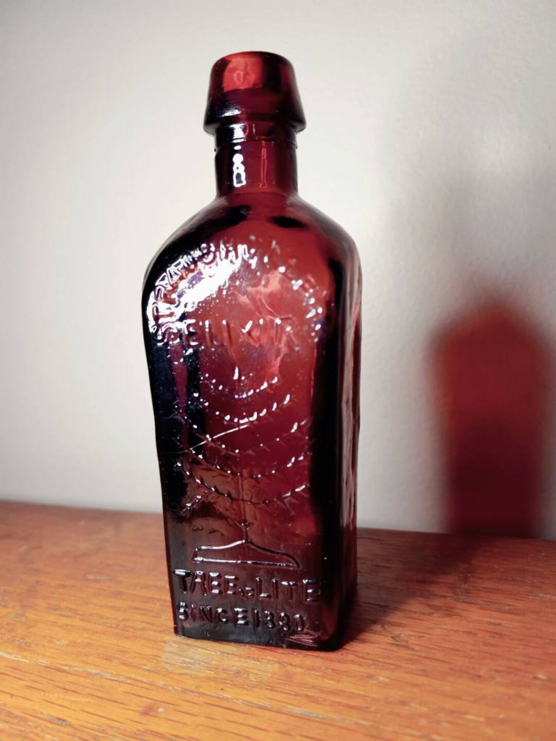 Vintage Elixir Bottle - Etsy