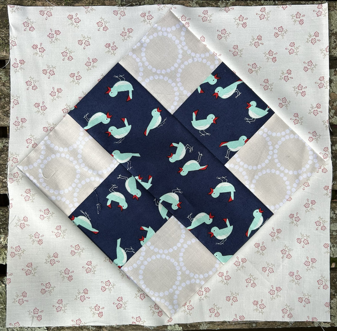 12" Raspberry Kiss Quilt Block Pattern - Etsy