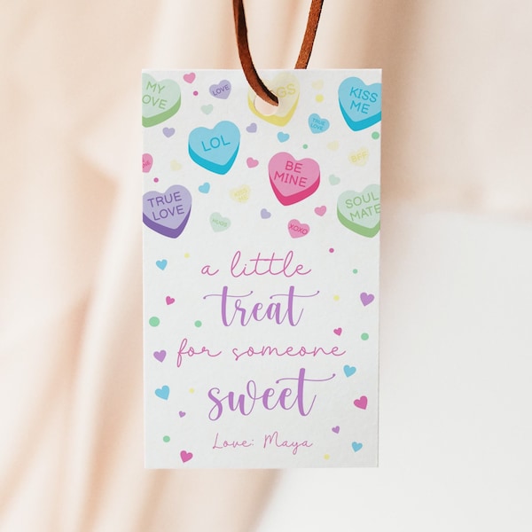 Valentines Heart Tag - Etsy