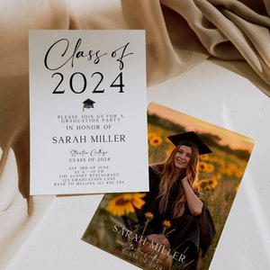 Graduation Party Invitation, Graduation Invitation, Graduation ...