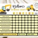 Construction Reward Chart, Editable Construction Reward Chart ...