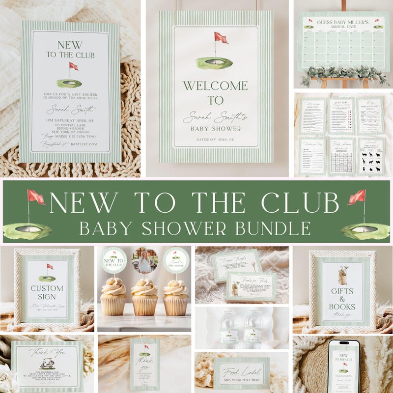 Baby Shower Golf - Etsy
