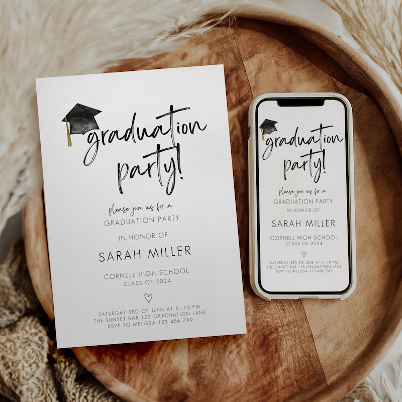 Graduation Invites - Etsy