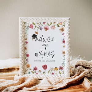 Wildflower Graduation Advice and Wishes, Grad Wishes, Graduation Wishes ...