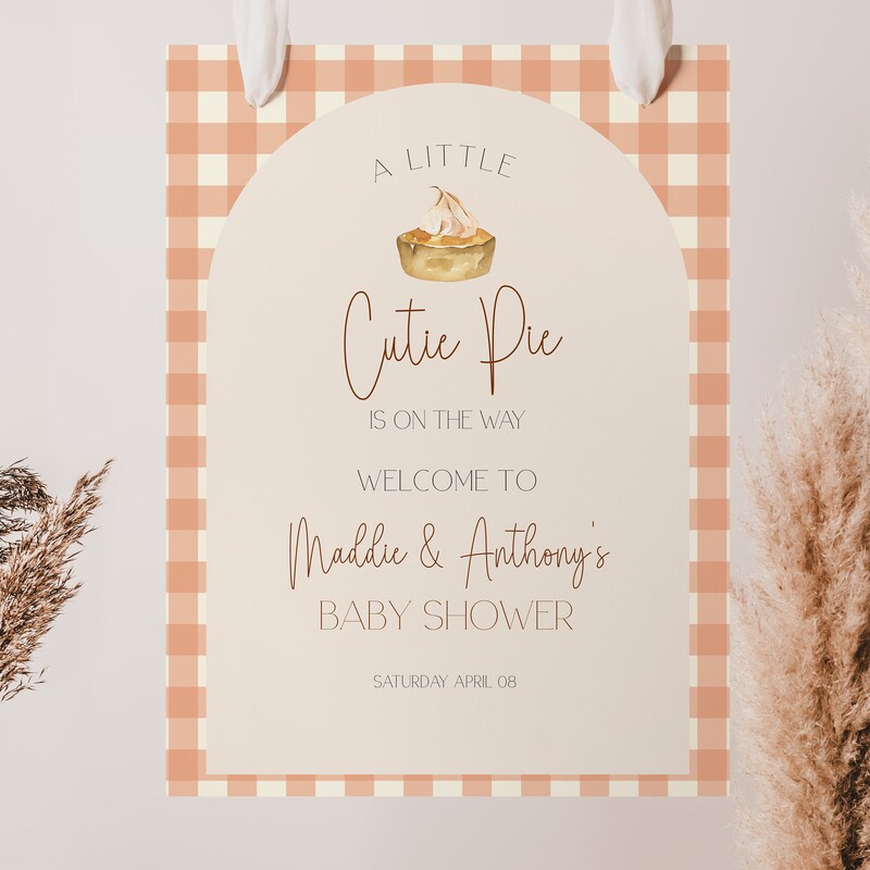 Pie Baby Shower - Etsy