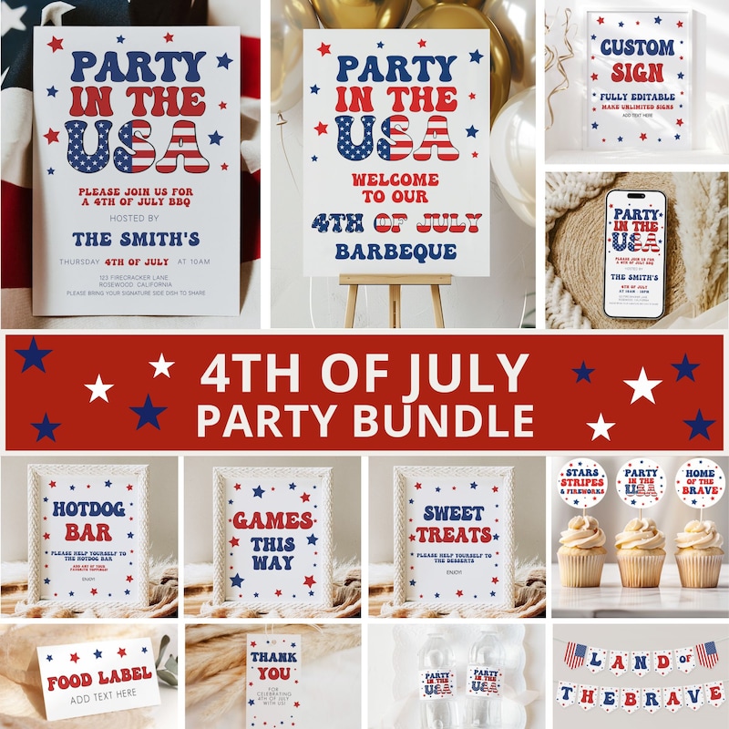4th of July Signs - Etsy