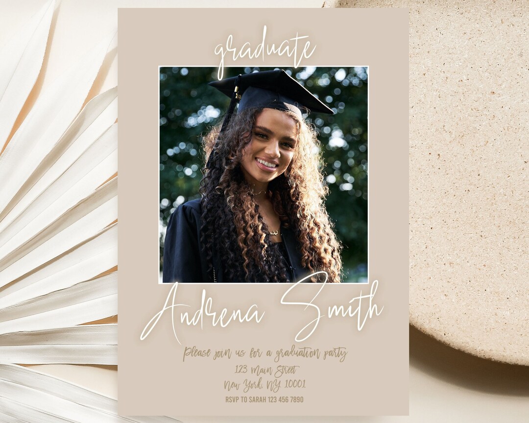 Graduation Invitation, Graduation Invitation 2022, Graduation Party ...