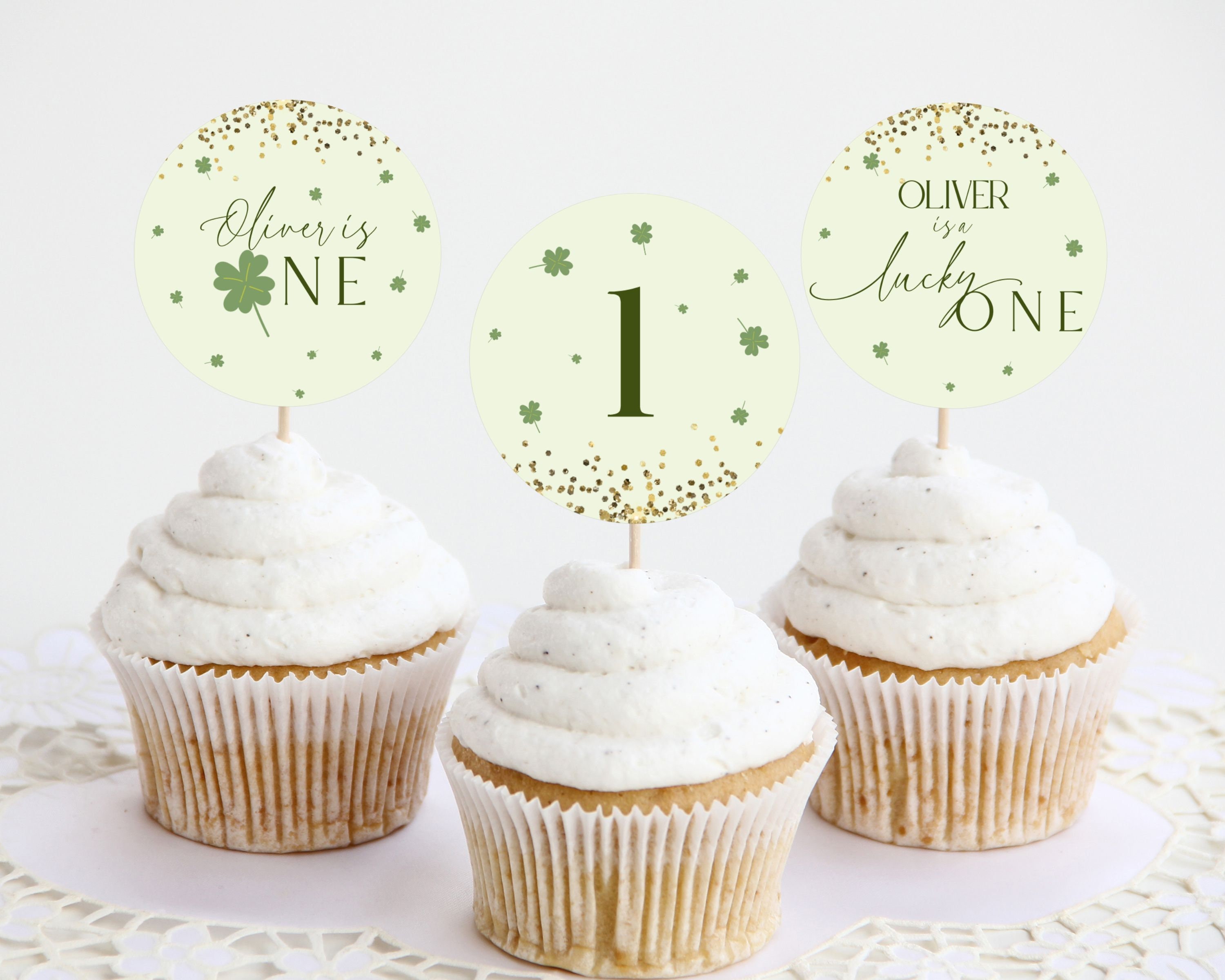 Lucky One Birthday Invitation Bundle, Lucky One Birthday Decor, St ...