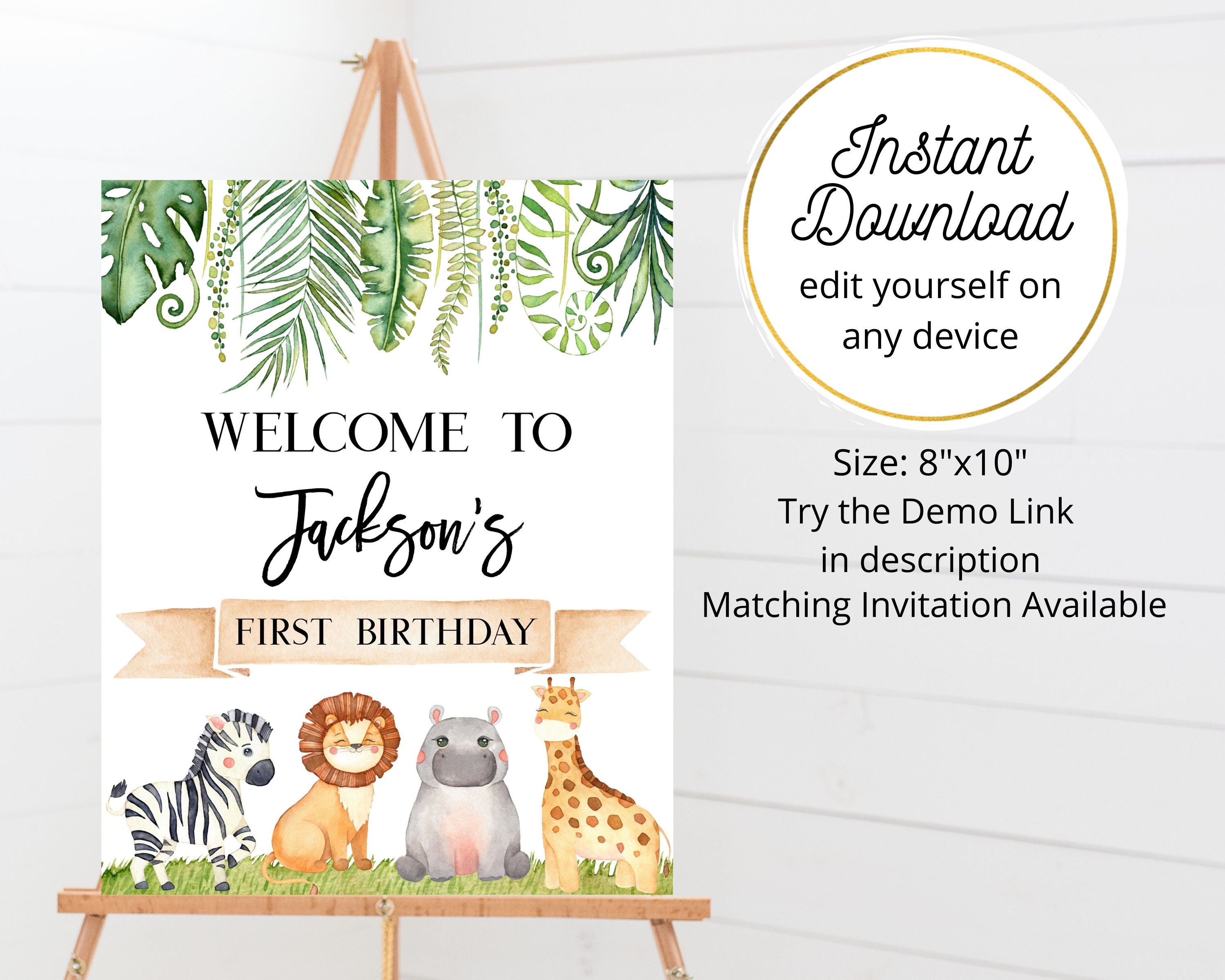 Wild One Sign Wild One Welcome Sign Wild One Birthday - Etsy Singapore