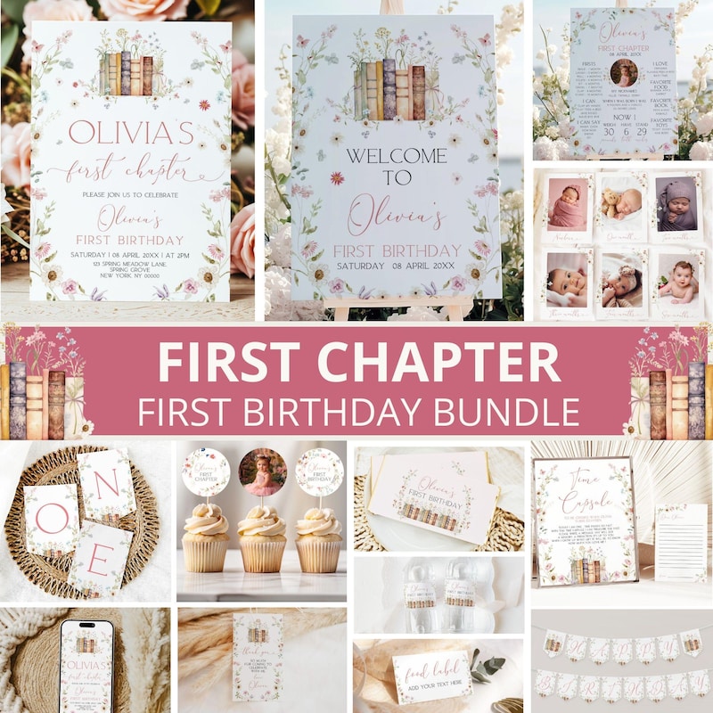 Chapter Theme Birthday - Etsy